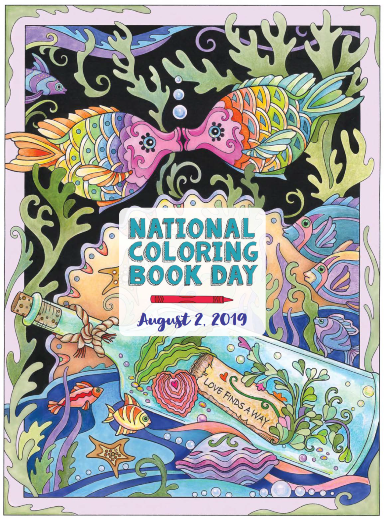 National Coloring Book Day – Gibsonville Public Library